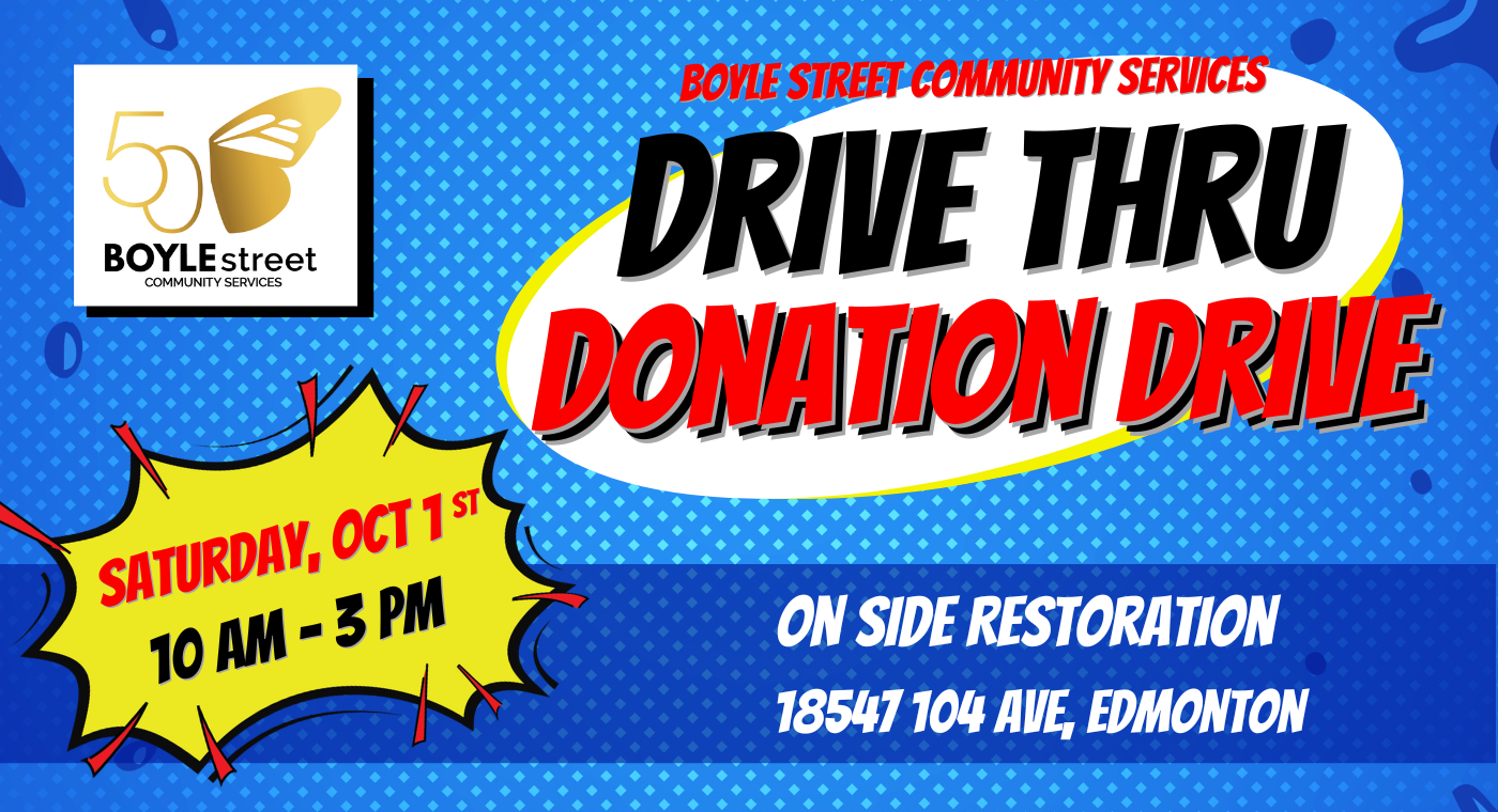 On Side Restoration — Edmonton Hosts 3rd Annual Drive-Thru Donation Drive